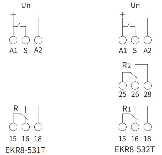 EKR8-5 Multi-function Time Relay - ETEK Electric