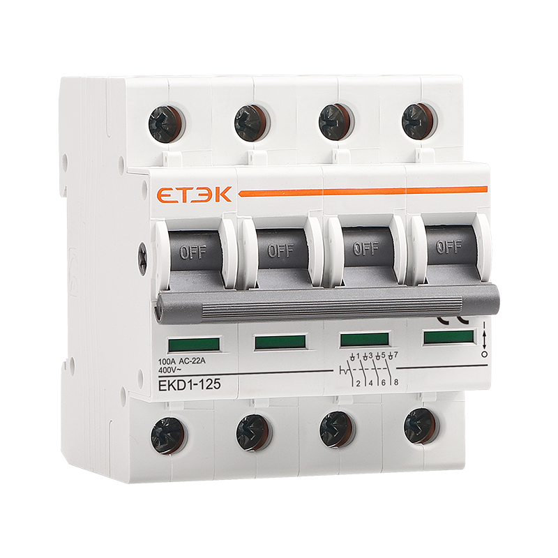 EKD1-125 Isolator Switch MCB for disconnect an equipment or electrical ...