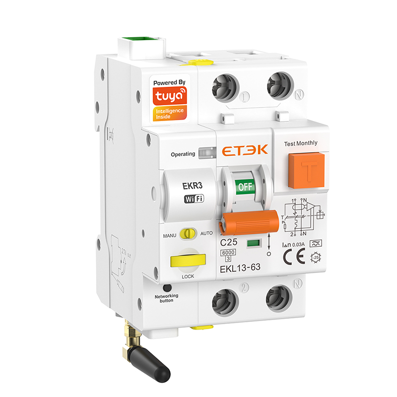 EKR3 Smart Control Unit with Auto-Recloser for MCB, RCCB, RCBO - ETEK ...