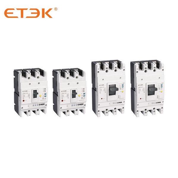 EKM8EL Electronic type MCCB with Earth-leakage protection - ETEK Electric