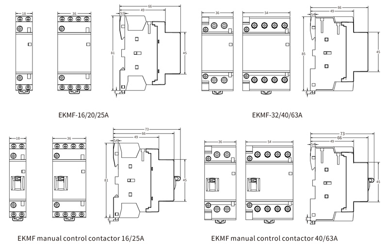 Modular Contactor Manufacturer - China ETEK Electric