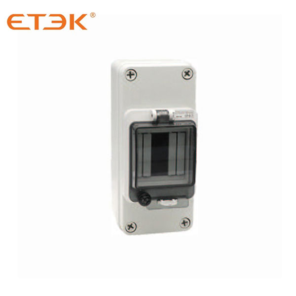 ETEK EKDB4 Plastic Waterproof Distribution MCB Box (IP65) have 4Way to ...