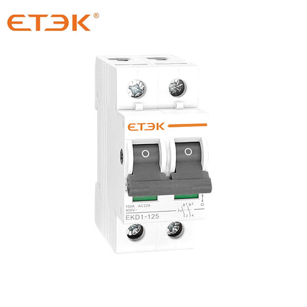 EKD1-125 Isolator Switch MCB for disconnect an equipment or electrical ...